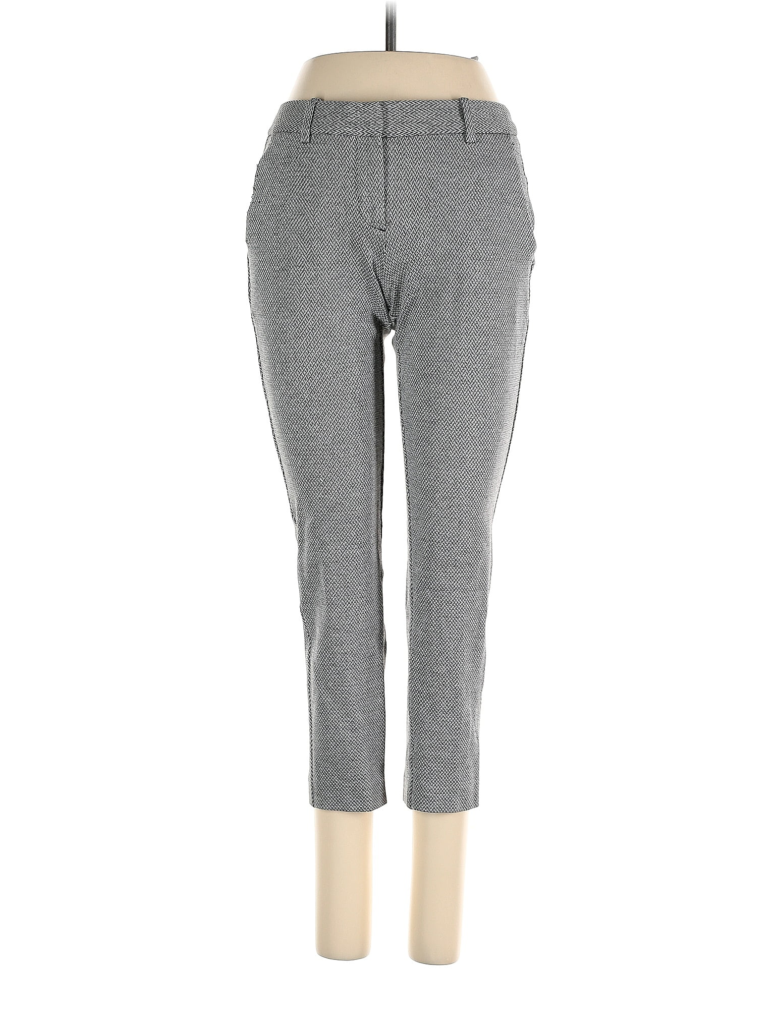 Theory Marled Solid Chevron-herringbone Gray Khakis Size 0 - 85% off ...