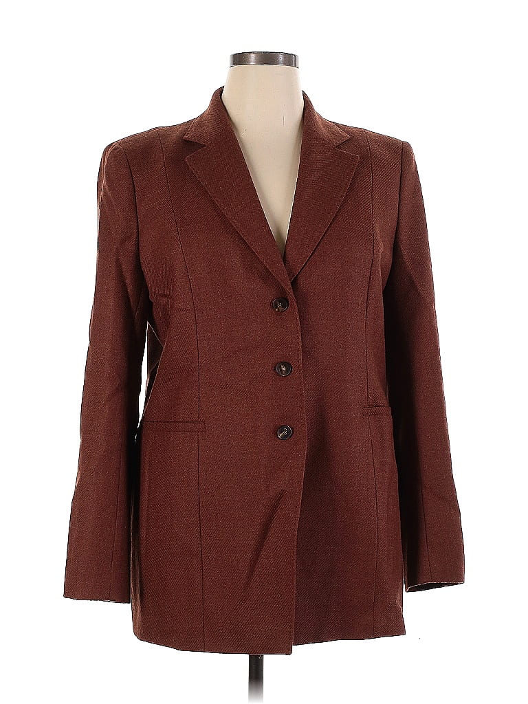 Lafayette 148 New York Brown Jacket Size 16 - 56% off | ThredUp