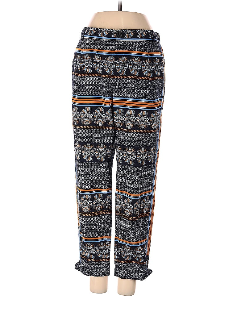 Elevenses Paisley Graphic Blue Casual Pants Size 2 - 91% off | ThredUp