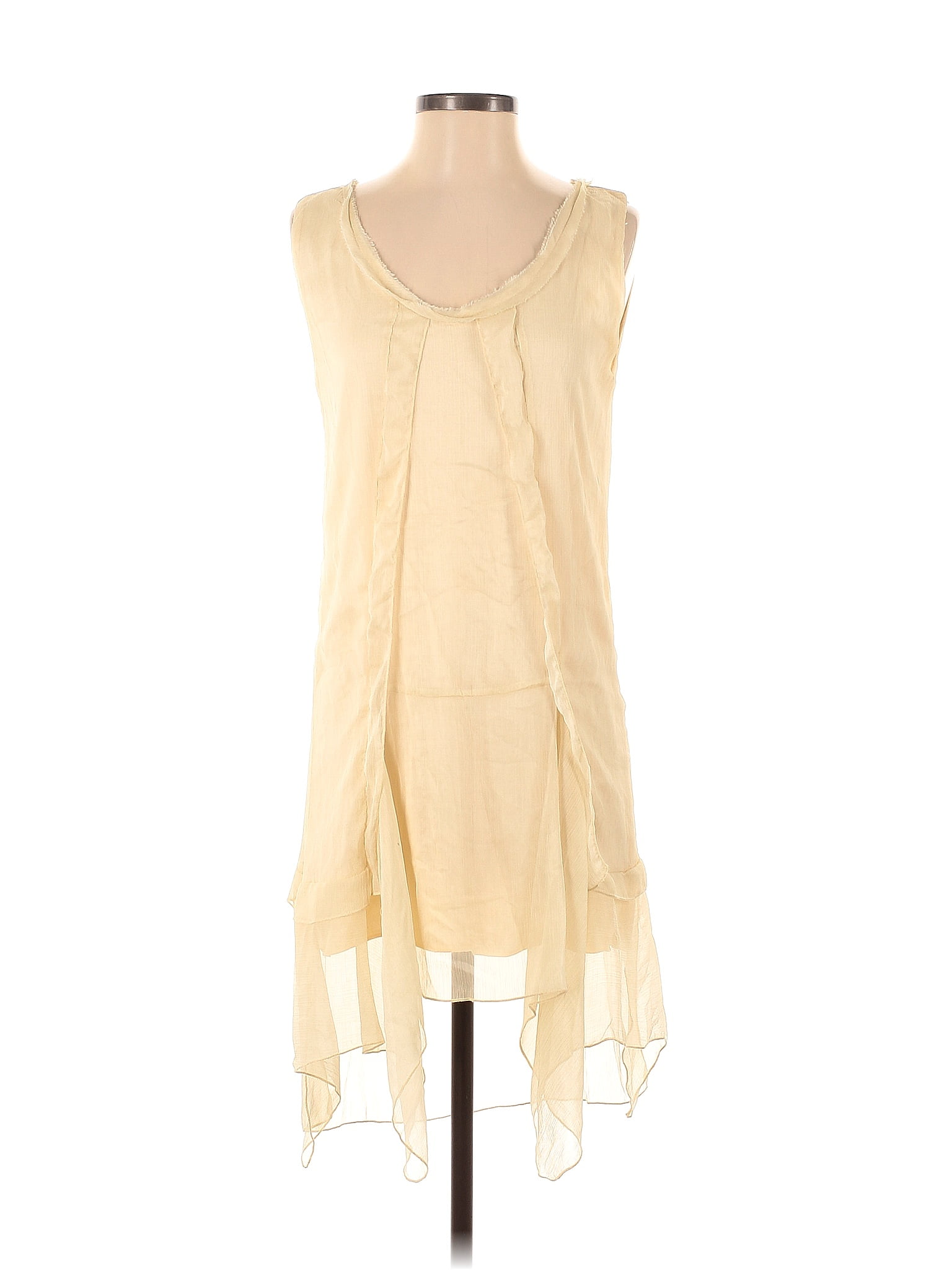 Urban Mangoz Ivory Casual Dress Size S - 68% off | ThredUp