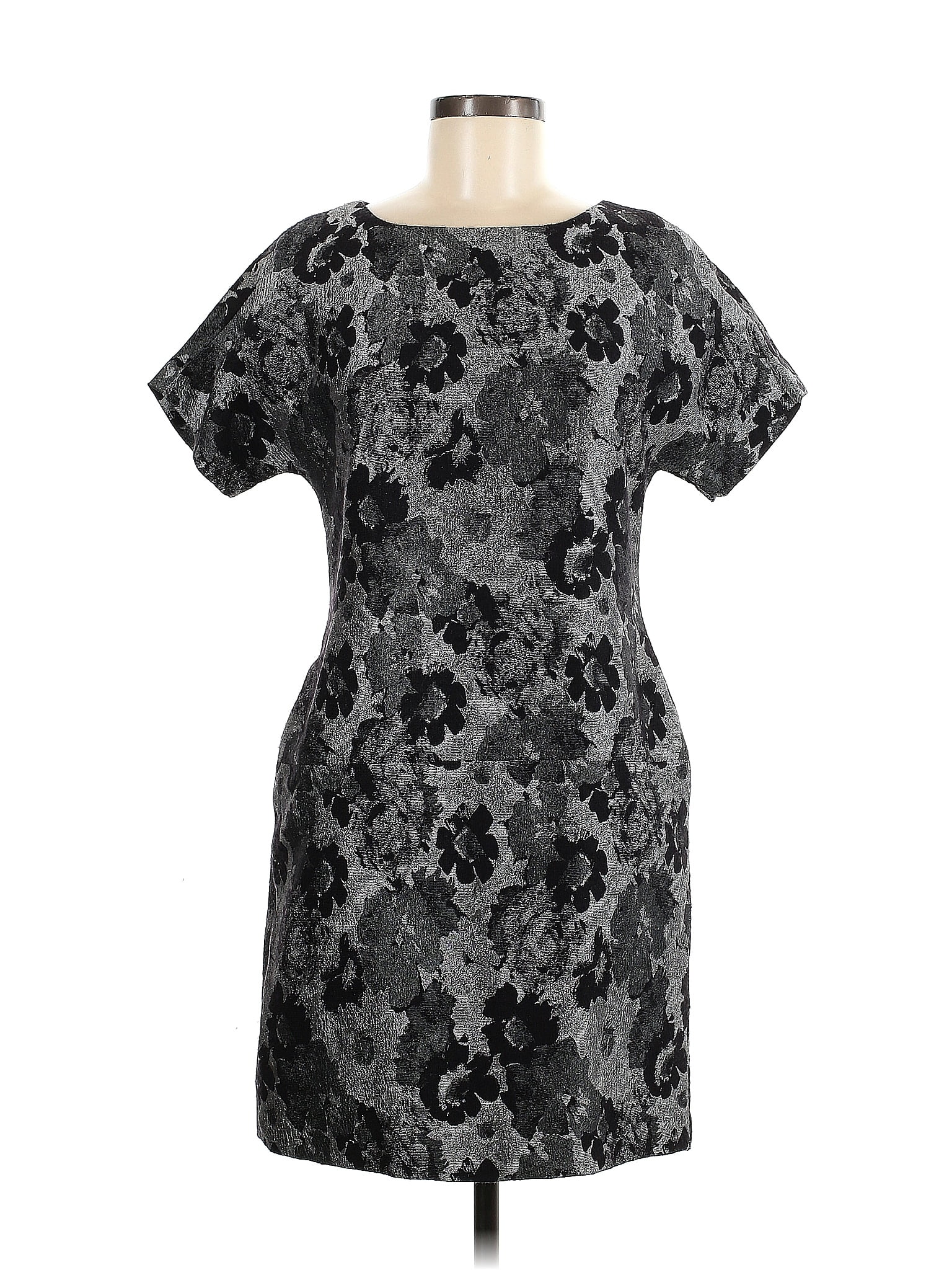 Banana Republic Jacquard Marled Floral Motif Snake Print Acid Wash ...