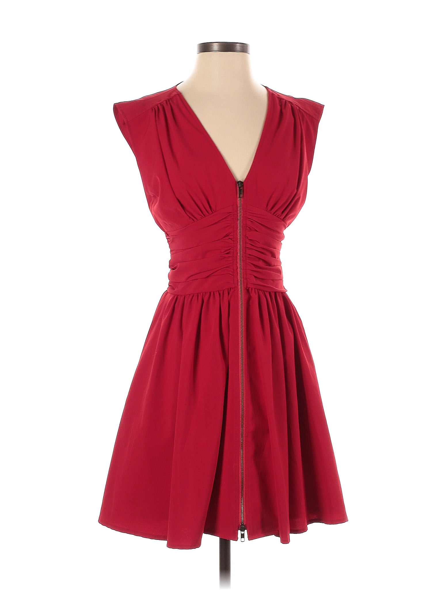 Ark & Co. Solid Burgundy Casual Dress Size S - 72% off | ThredUp