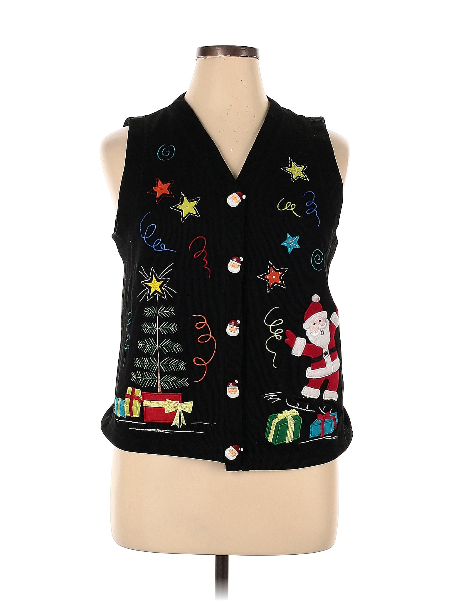 Onque Casuals Black Cardigan Size XL - 58% off | ThredUp