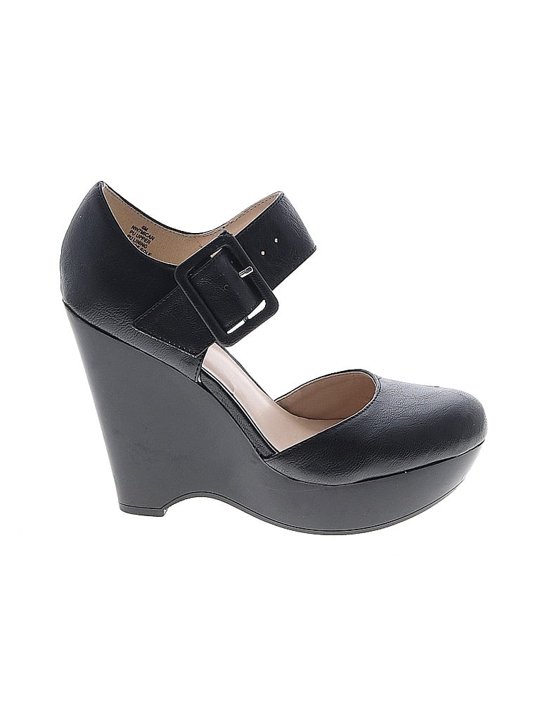 Nine West Black Wedges Size 5 61 Off Thredup