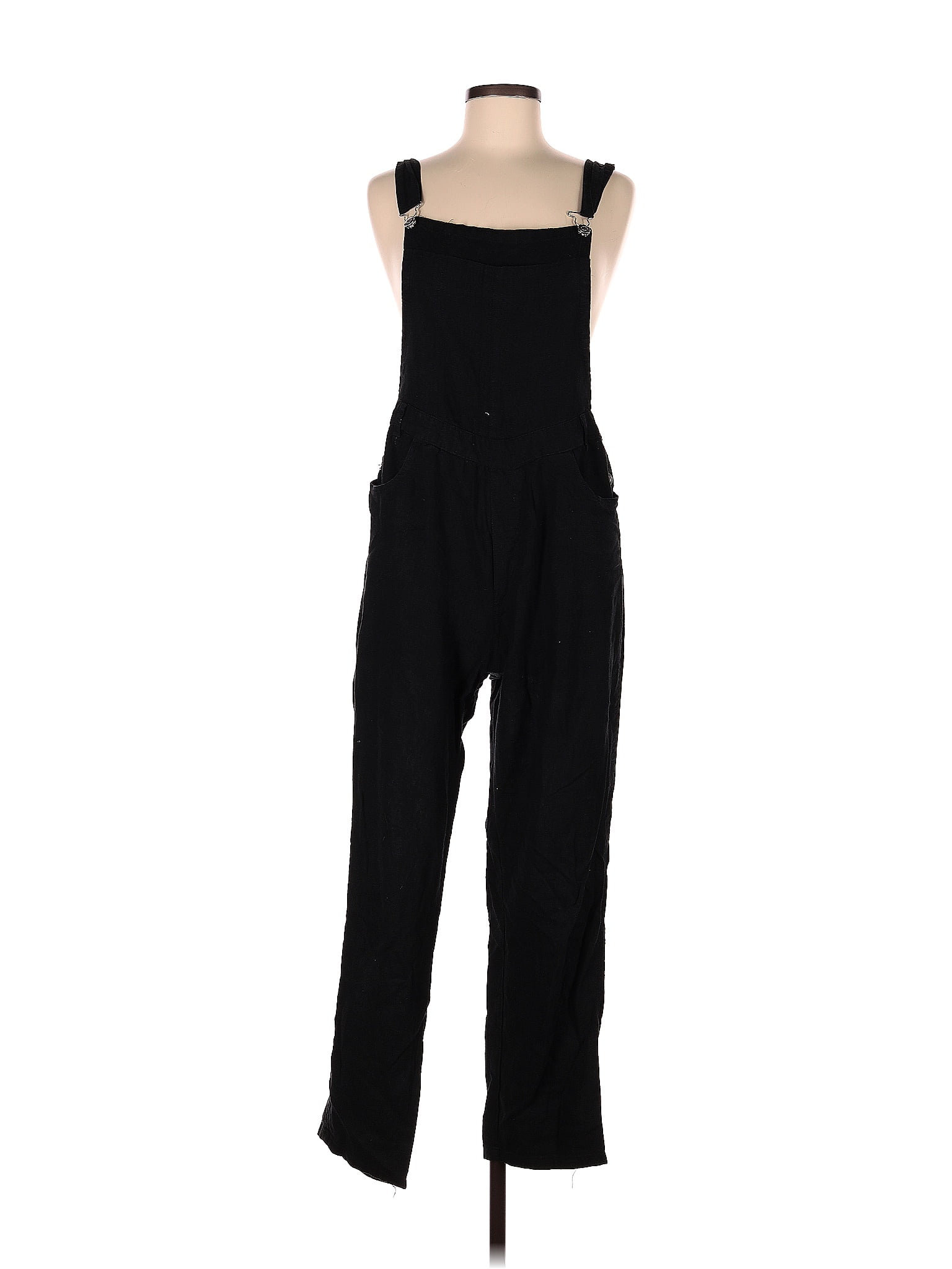 Love Tree Black Overalls Size M - 55% off | ThredUp