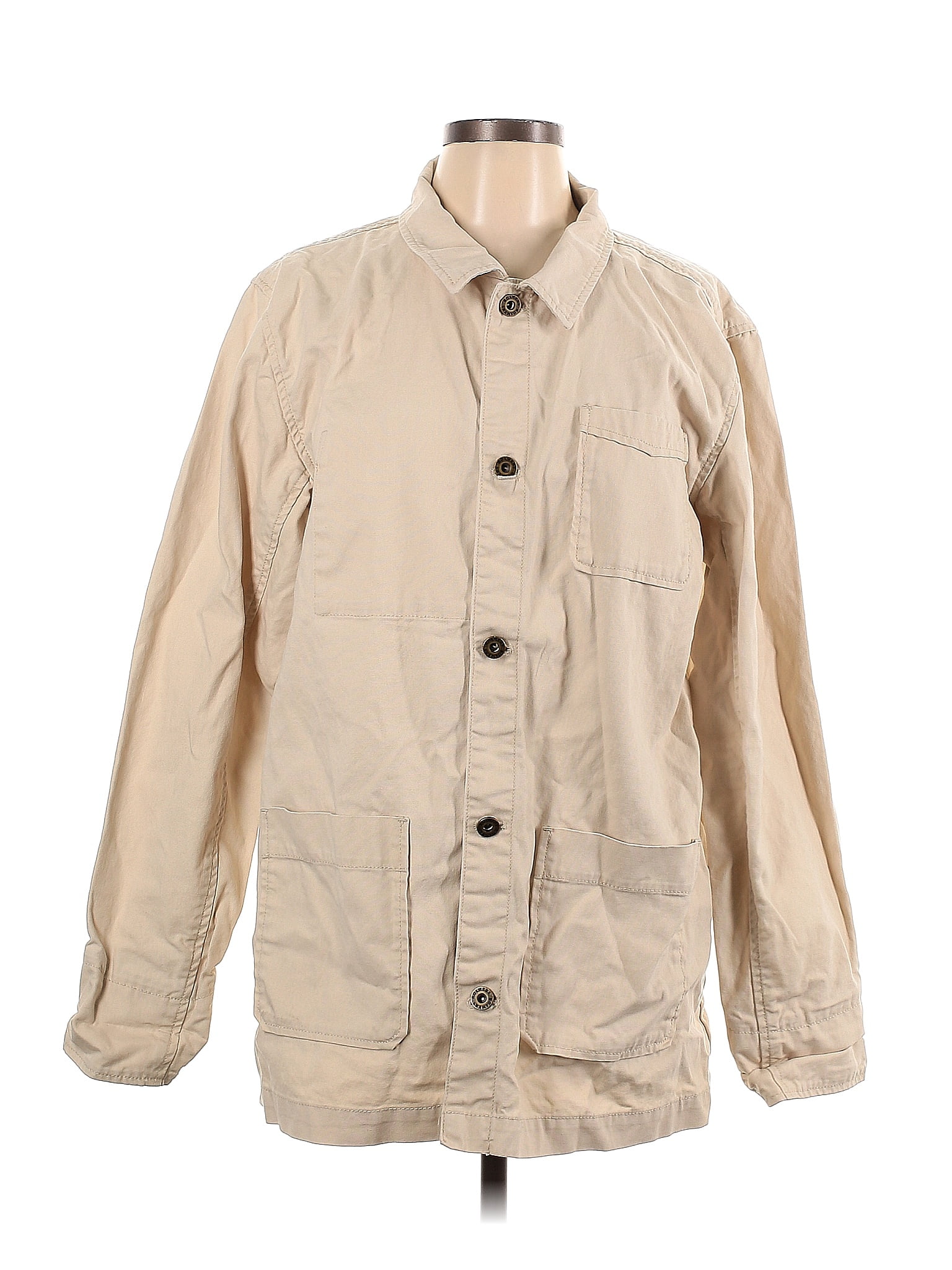 Assorted Brands 100% Organic Cotton Solid Tan Jacket Size XL - 60% off ...