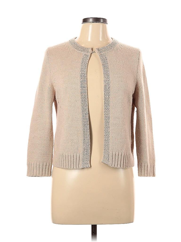 J.Crew Collection Tan Cardigan Size L - 72% off | ThredUp
