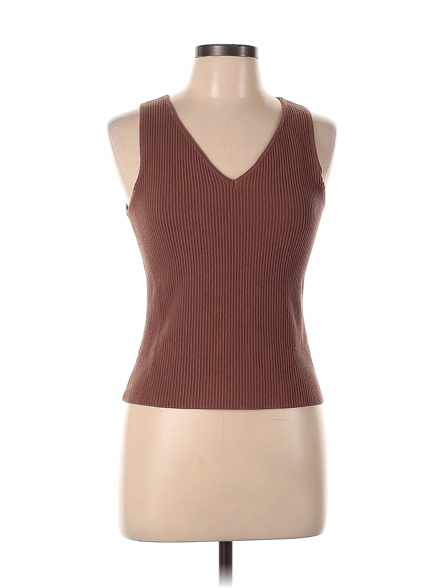 Marled by Reunited Brown Sweater Vest Size L - 72% off | ThredUp