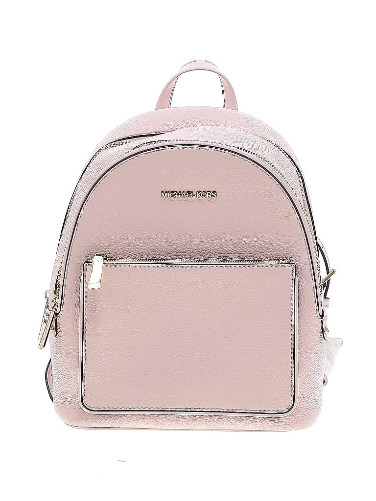 MICHAEL Michael Kors 100% Leather Pink Leather Backpack One Size - 77% ...