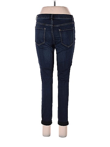 Simply Vera Vera Wang Solid Blue Jeans Size 6 79 off ThredUp
