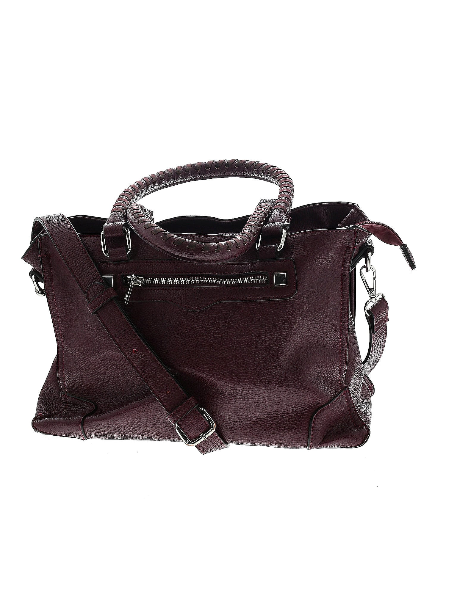 Urban Expressions Burgundy Satchel One Size - 53% off | ThredUp