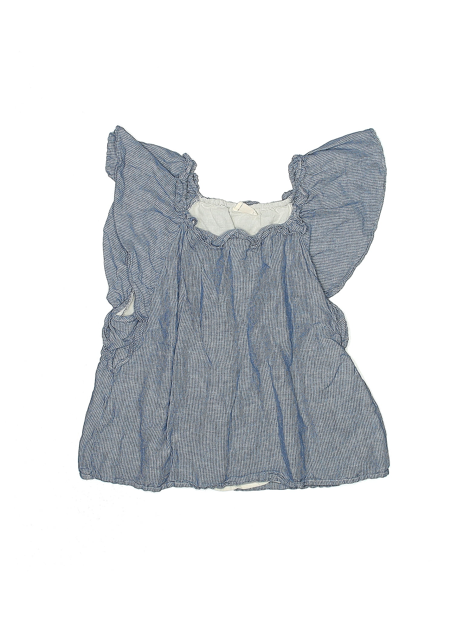 Crewcuts Blue Short Sleeve Blouse Size 12 - 14 - 73% off | ThredUp