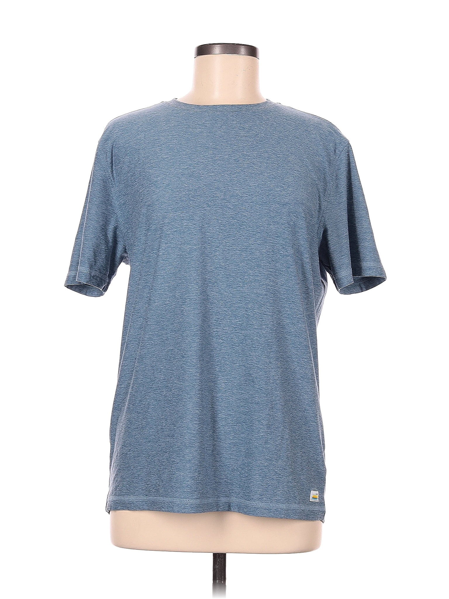 Vuori Marled Blue Short Sleeve T-Shirt Size M - 46% off | ThredUp