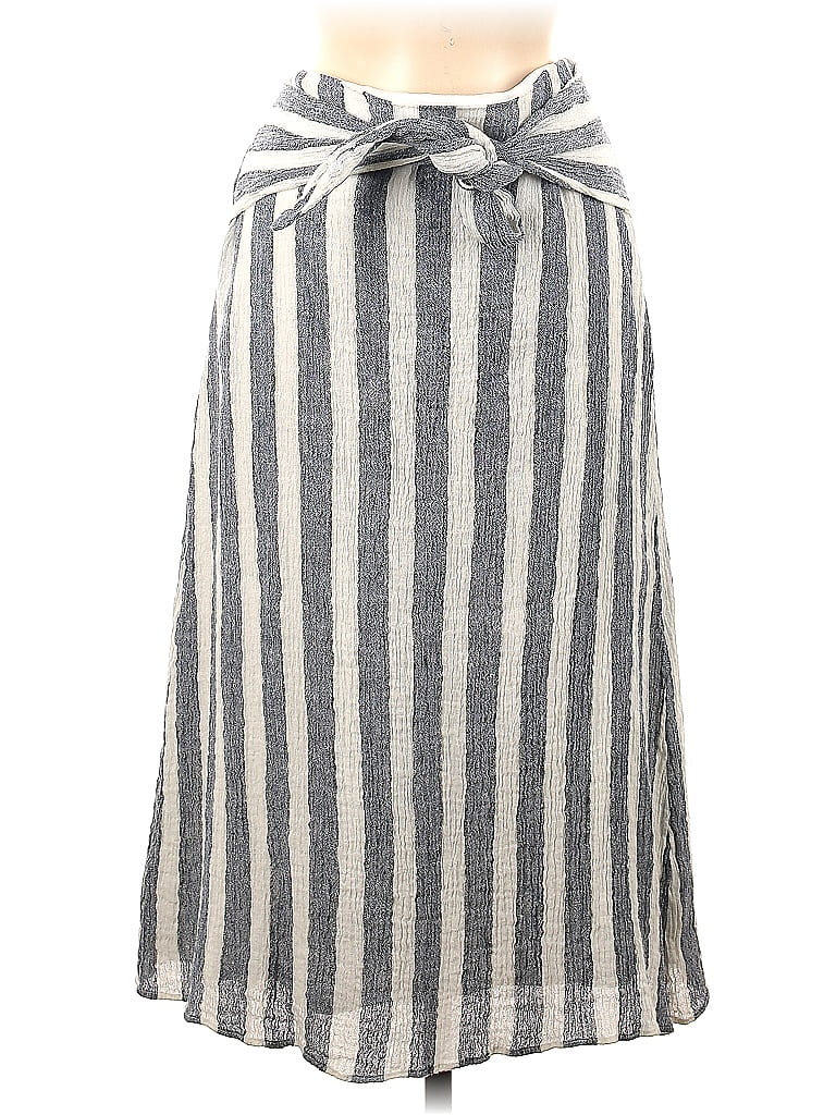 Point Sur Stripes Gray Casual Skirt Size Med (Estimated) - 73% off ...