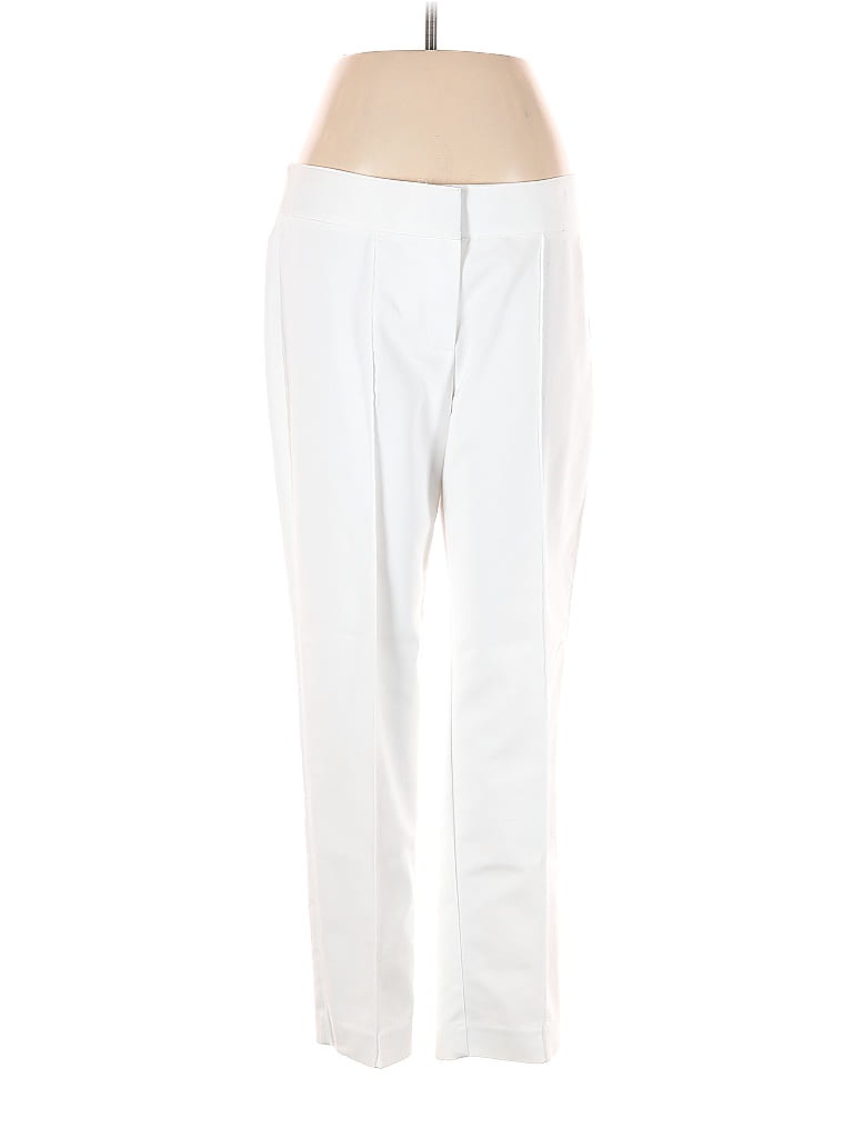 Cache Solid White Casual Pants Size 10 - 69% off | ThredUp