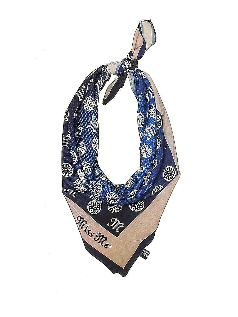 Miss Me Blue Scarf One Size - 60% off | ThredUp