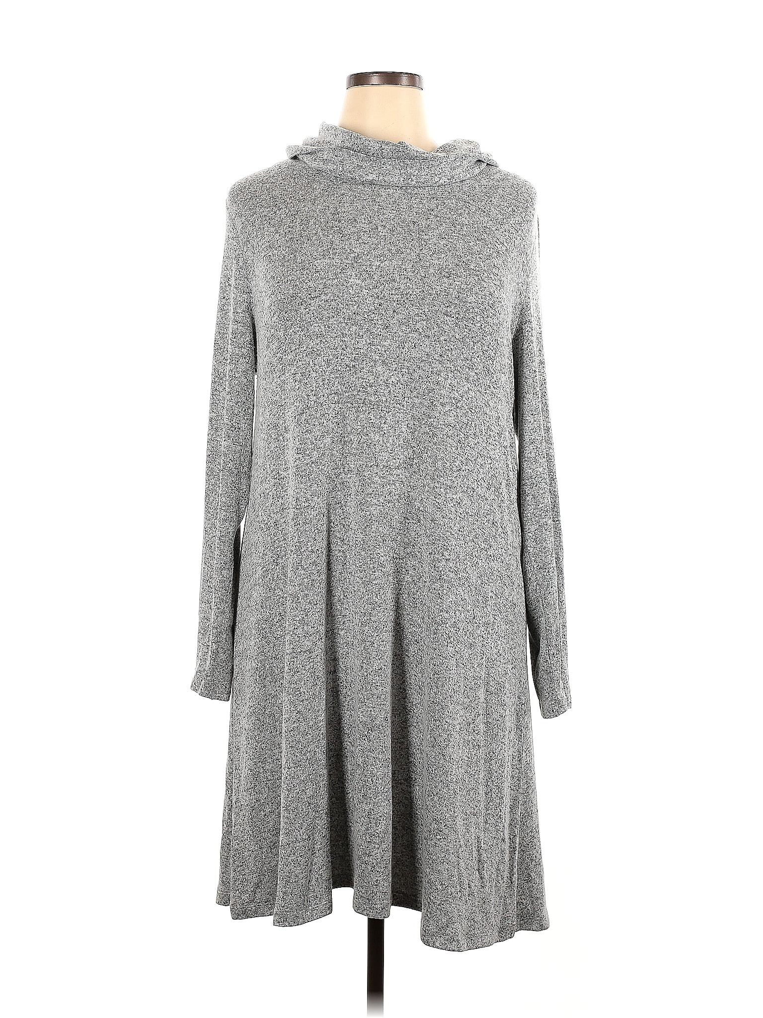 Ann Taylor LOFT Outlet Marled Gray Casual Dress Size XL - 44% off | ThredUp
