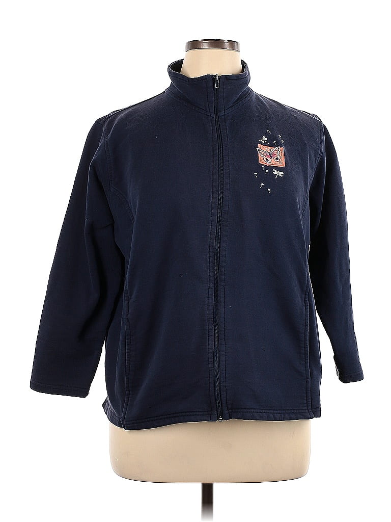 Top Stitch by Morning Sun Blue Jacket Size XL - 53% off | ThredUp