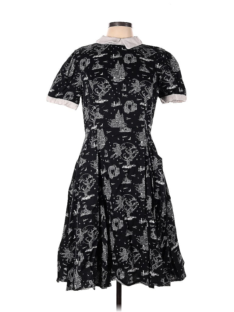 Collectif X Modcloth Jacquard Black Casual Dress Size 12 - 73% off ...