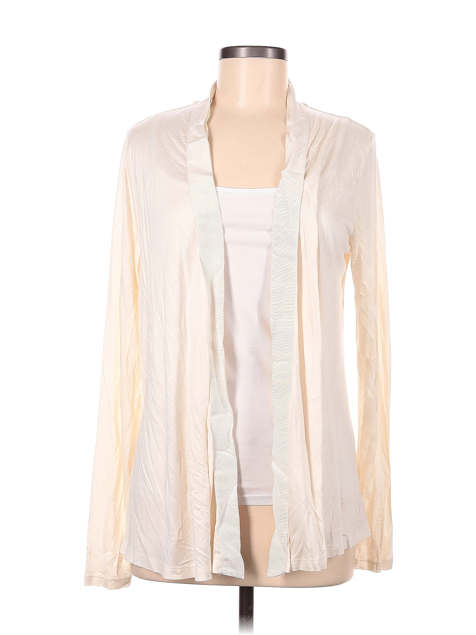 Ann Taylor Ivory Cardigan Size M - 75% off | ThredUp