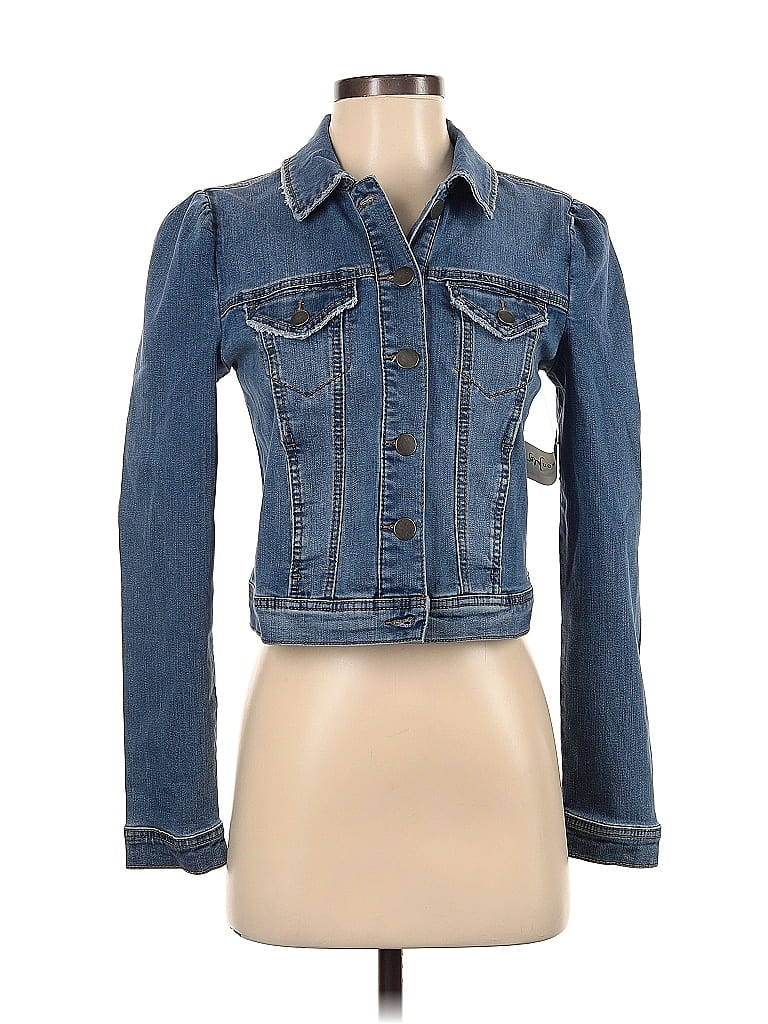 Maison Jules Blue Denim Jacket Size S - 71% off | ThredUp