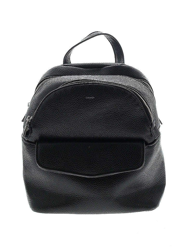 Co-Lab Black Leather Backpack One Size - 43% off | ThredUp