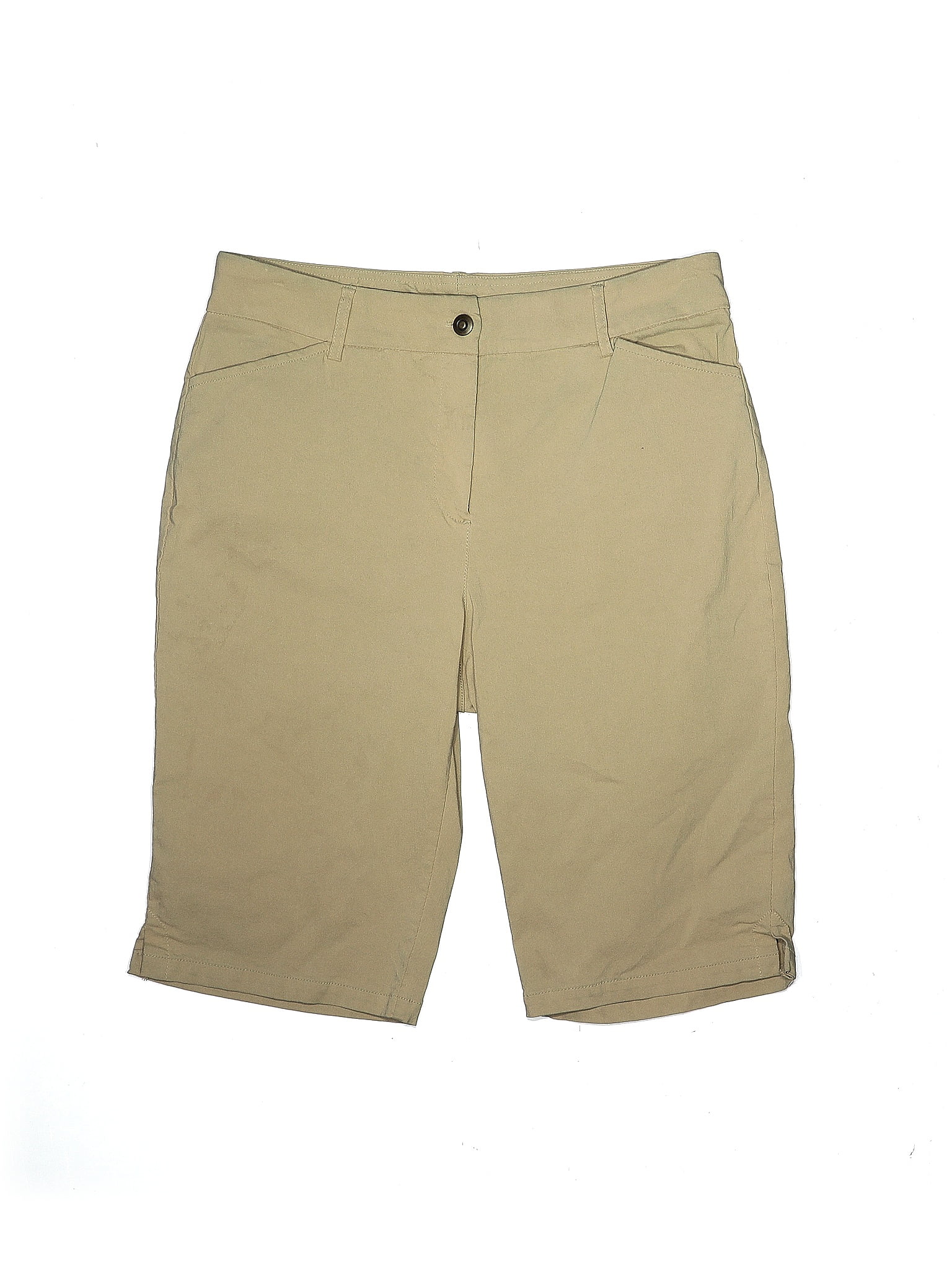 Ruby Rd. Solid Tortoise Tan Shorts Size 12 - 62% off | ThredUp