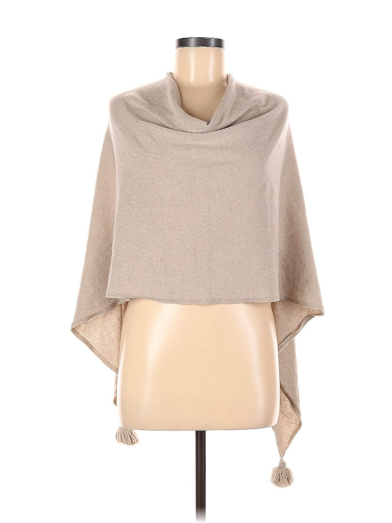 Kate Spade New York 100% Viscose Tan Poncho One Size - 81% off | ThredUp