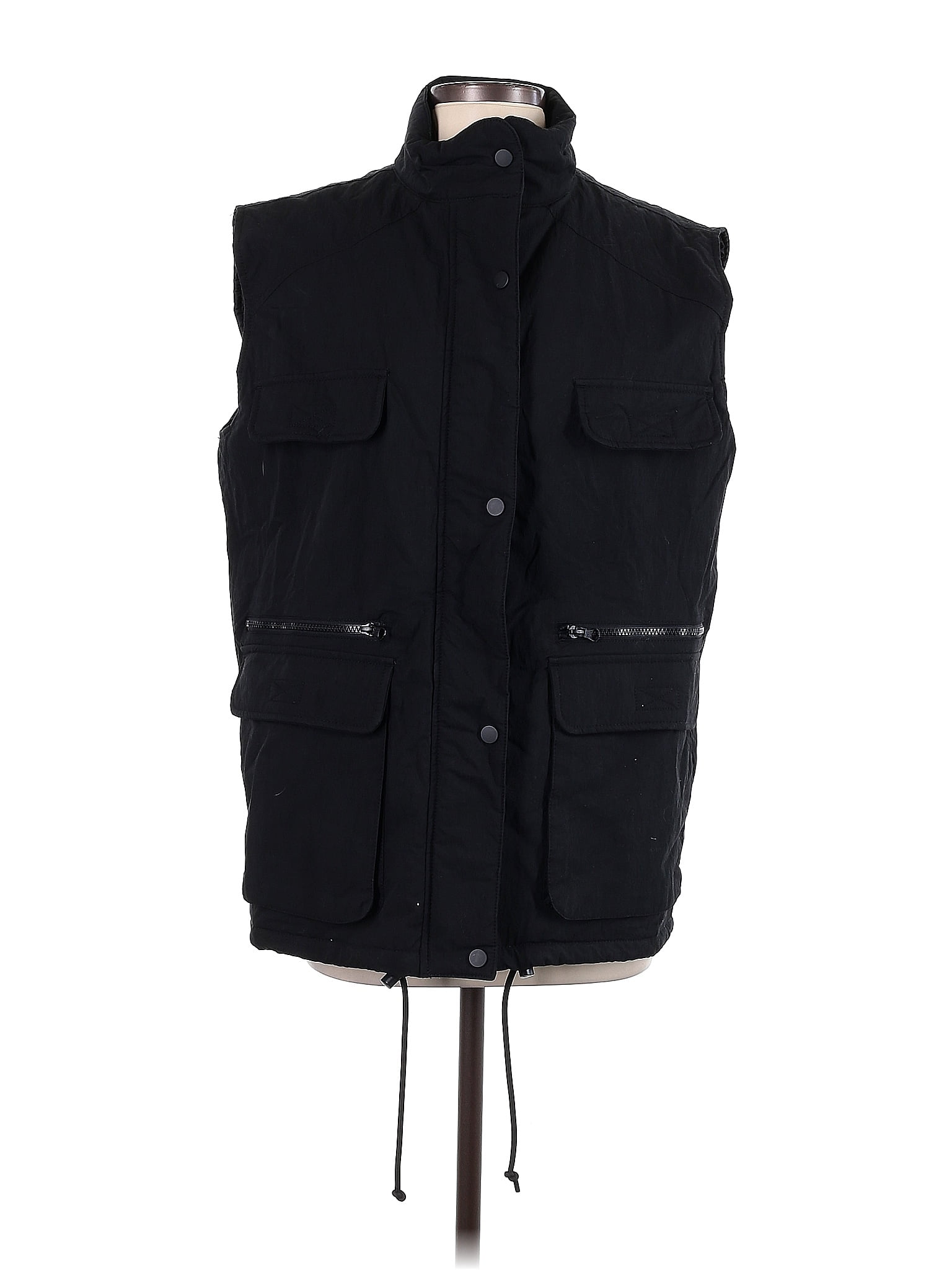 Topshop Black Vest Size 0 - 67% off | ThredUp