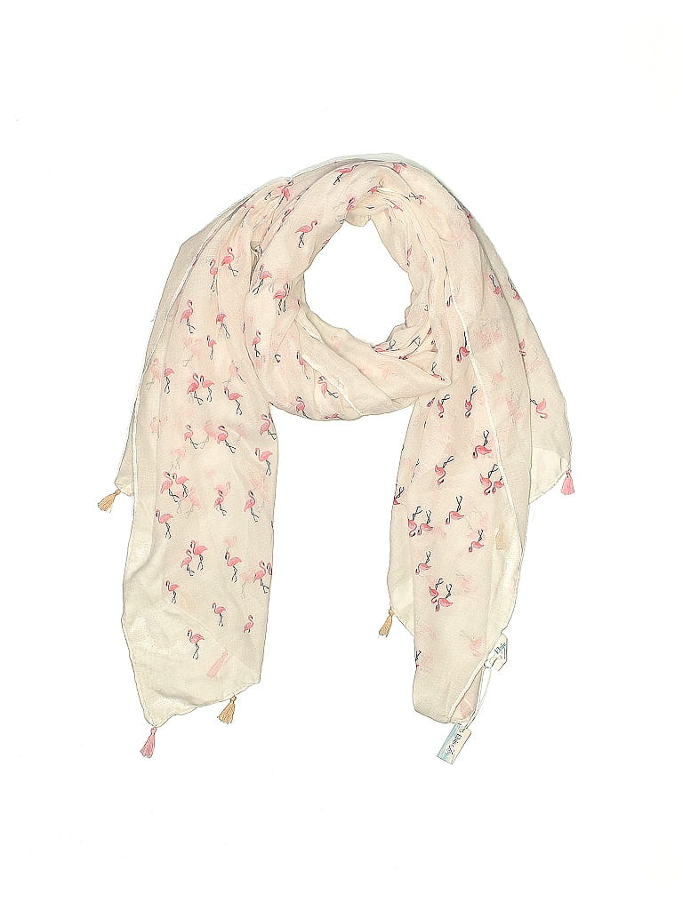 Elsie & Zoey 100% Cotton Ivory Scarf One Size - 47% off | ThredUp