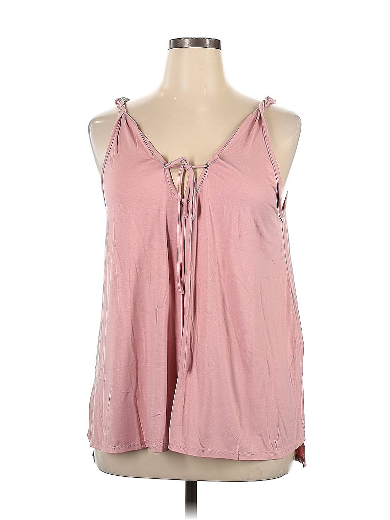 CY Fashions Pink Sleeveless Blouse Size XL - 15% off | ThredUp