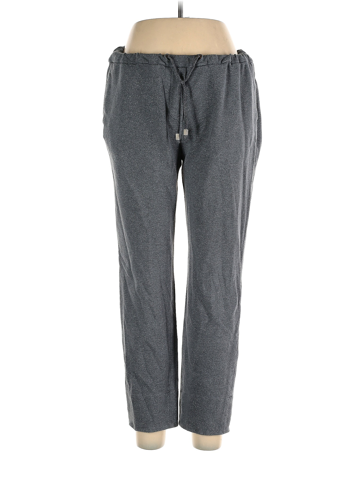 Peserico Gray Casual Pants Size 12 (48) - 84% off | ThredUp