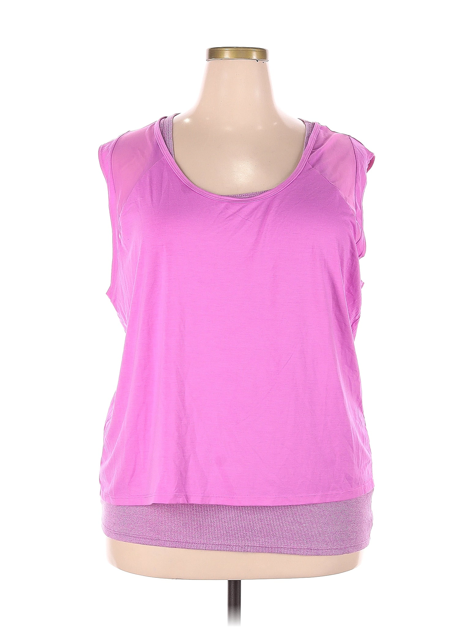 Tangerine Pink Active Tank Size XXL - 42% off | ThredUp