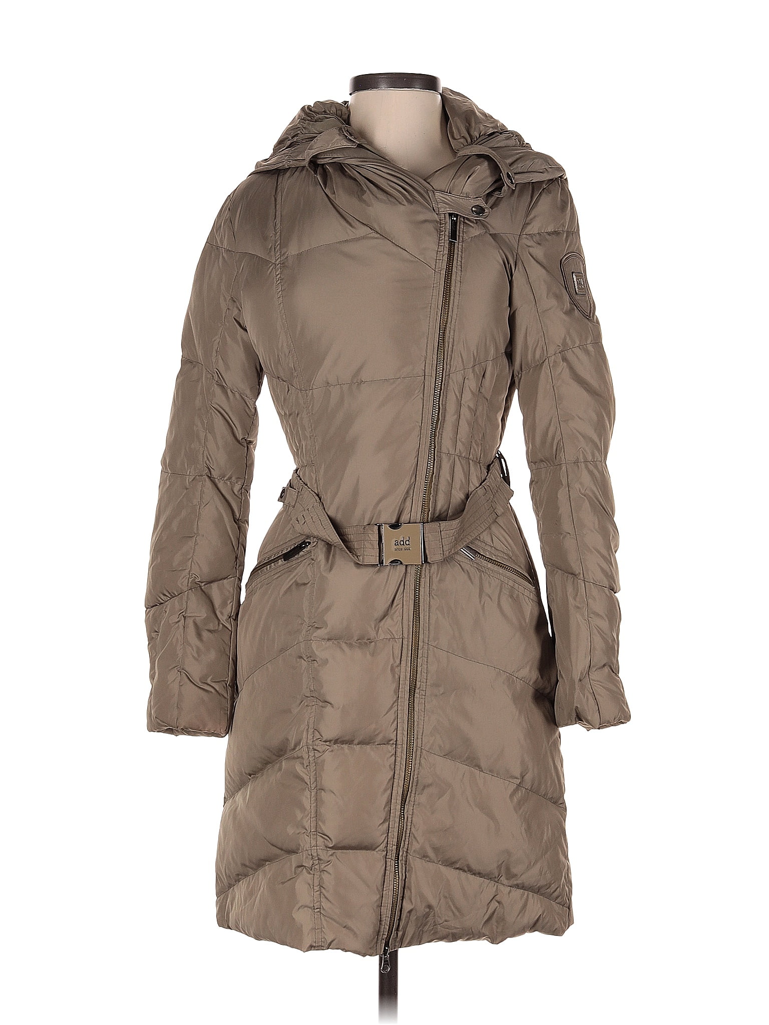 Add 100% Polyamide Brown Coat Size 40 (IT) - 76% off | ThredUp
