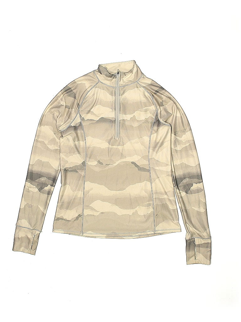 DSG 100% Spandex Gold Tan Track Jacket Size 14 - 59% off | ThredUp