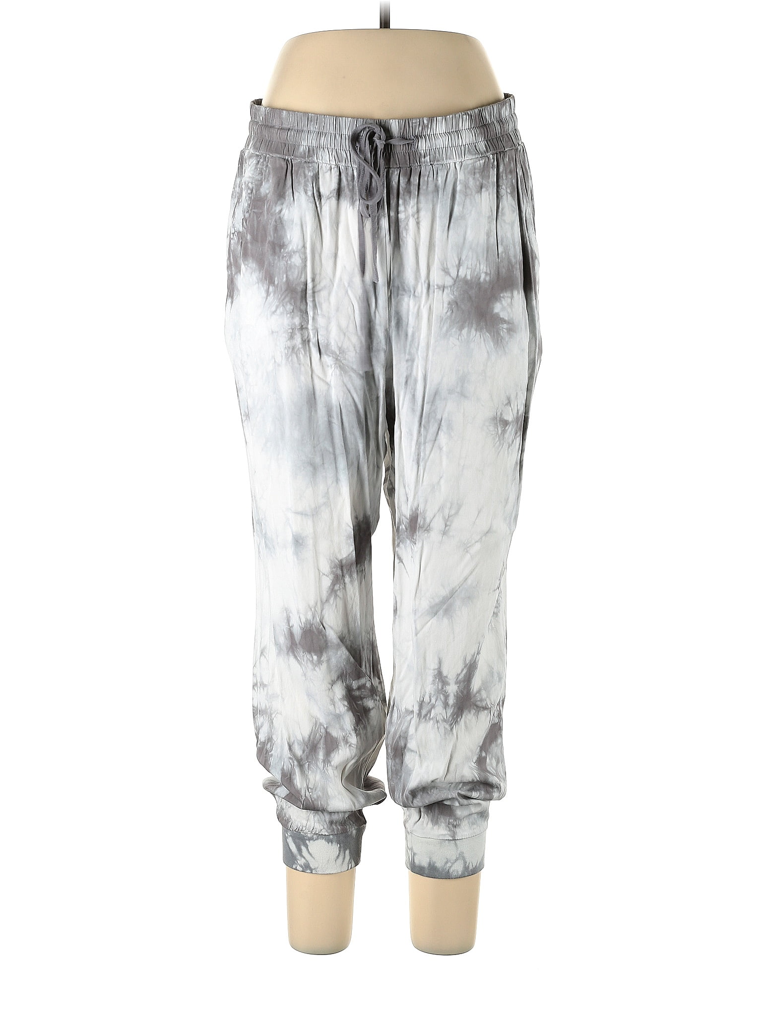 Torrid Acid Wash Print Ombre Tie-dye Gray Sweatpants Size Lg Plus (0) (Plus) - 52% off | ThredUp