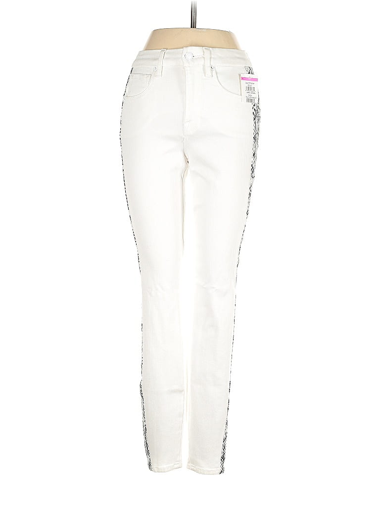 Good American White Jeans Size Med (2) - 77% off | ThredUp