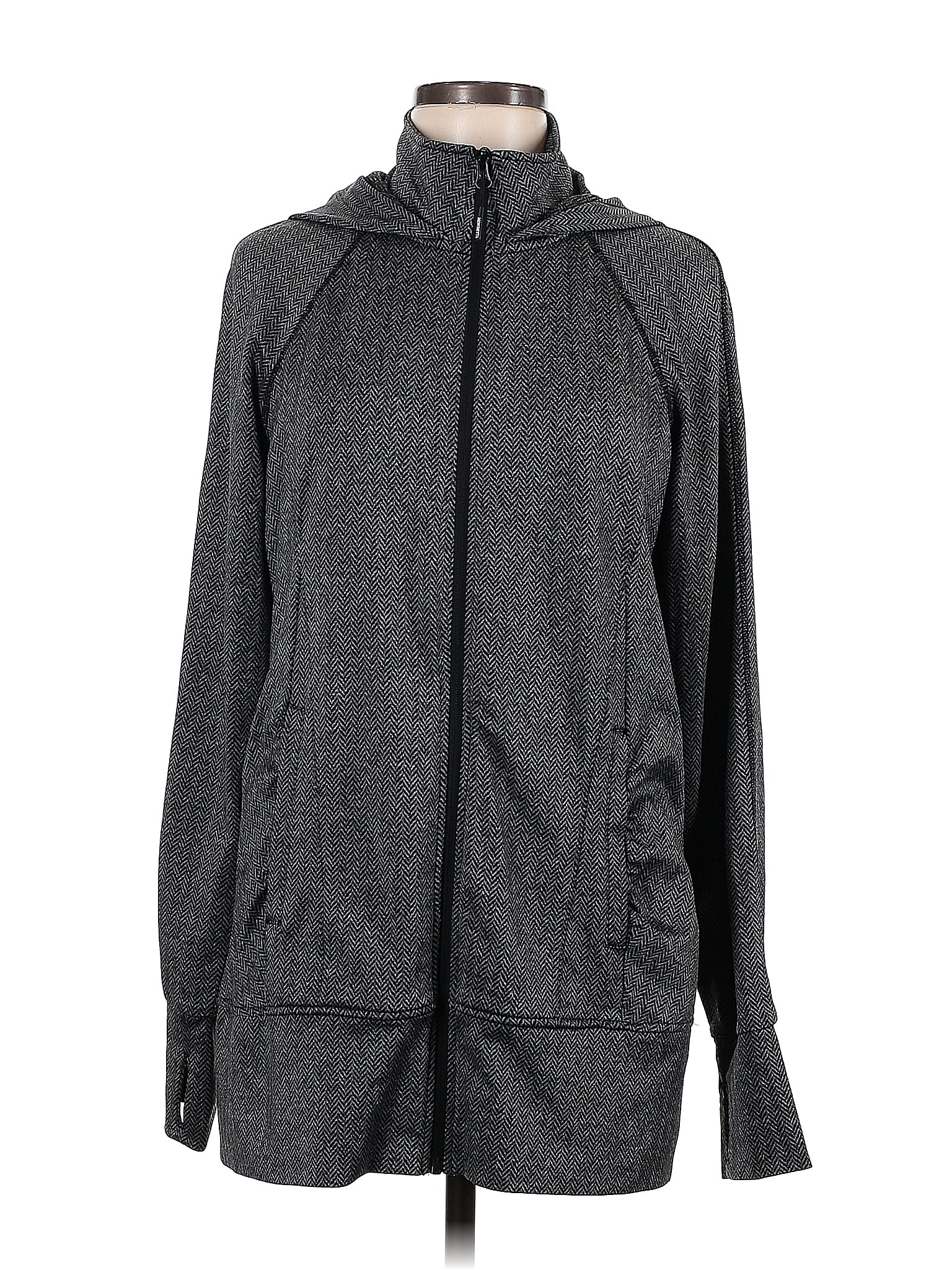 Mondetta Marled Gray Jacket Size M - 67% off | ThredUp