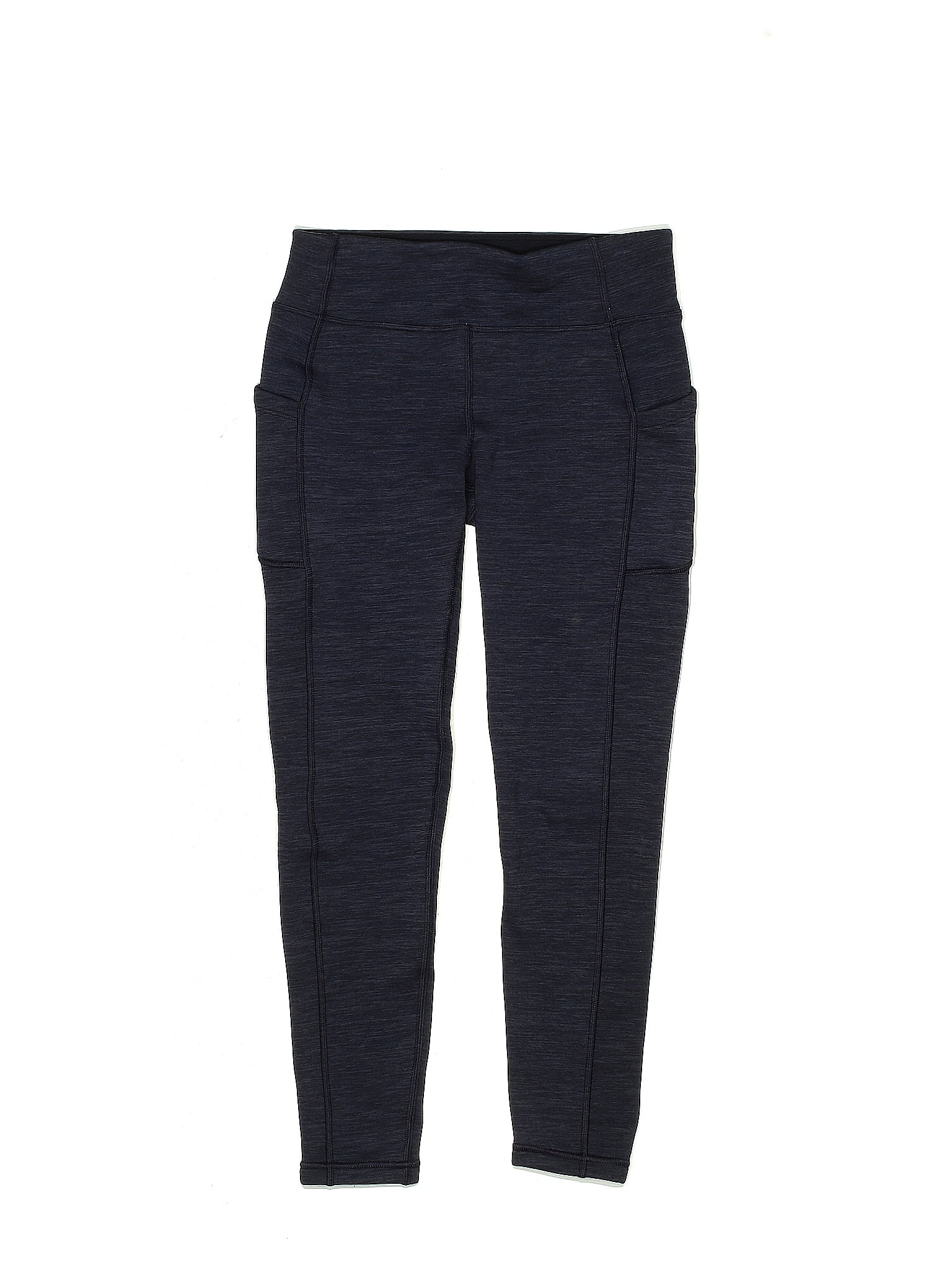 Athleta Girl X Simone Biles Jacquard Marled Blue Active Pants Size 12