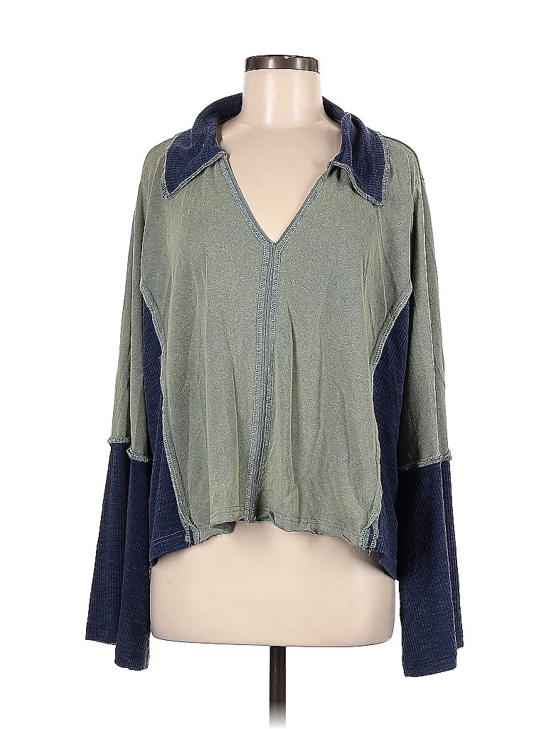 Pol Green Pullover Sweater Size M - 60% off | ThredUp