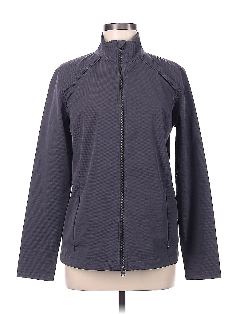 Lady Hagen 100% Polyester Blue Track Jacket Size M - 65% off | ThredUp