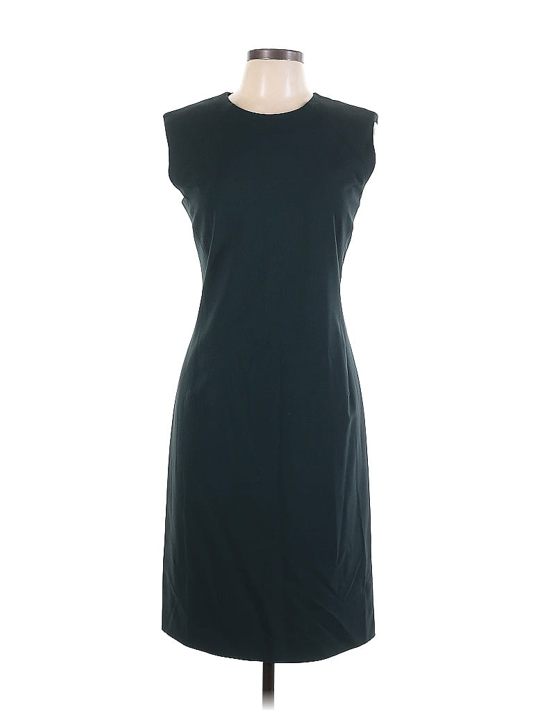 Theory Solid Black Casual Dress Size 10 82 Off Thredup