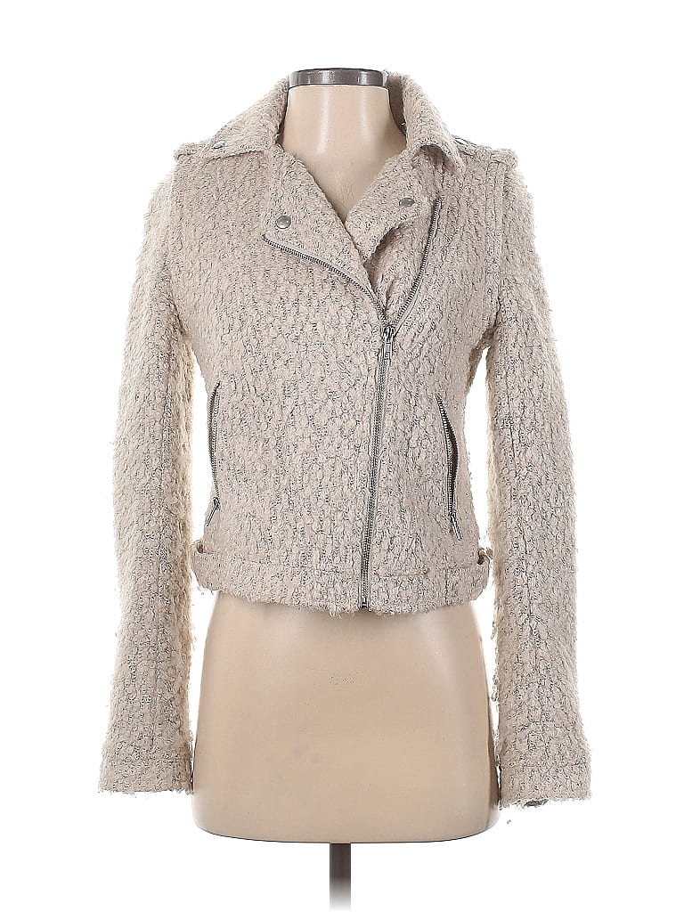 Elevenses Tweed Ivory Jacket Size XS - 81% off | ThredUp