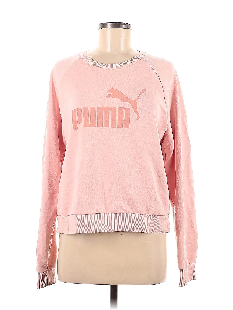 Puma Pink Sweatshirt Size M - 80% off | ThredUp