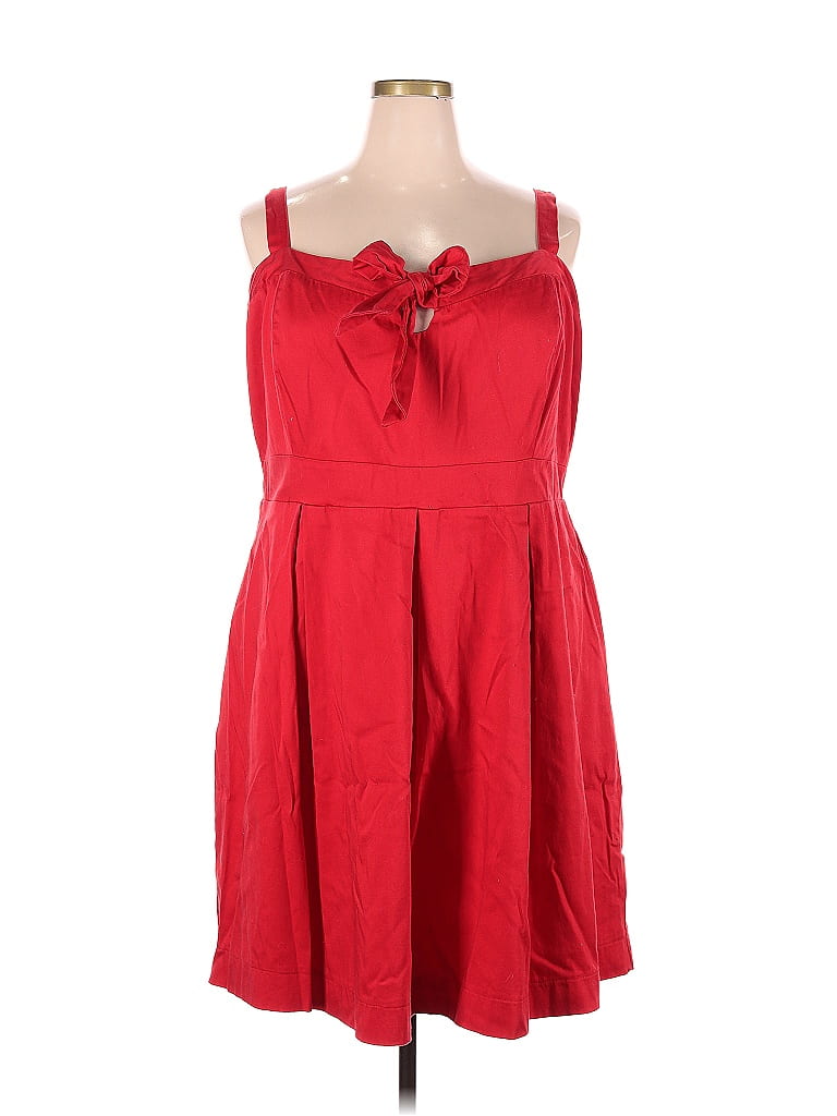 City Chic Red Casual Dress Size 22 Plus (XL) (Plus) - 61% off | ThredUp