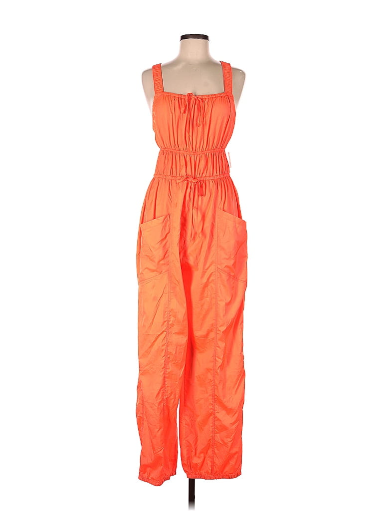 FP Movement 100% Polyamide Orange Jumpsuit Size M - 32% off | ThredUp