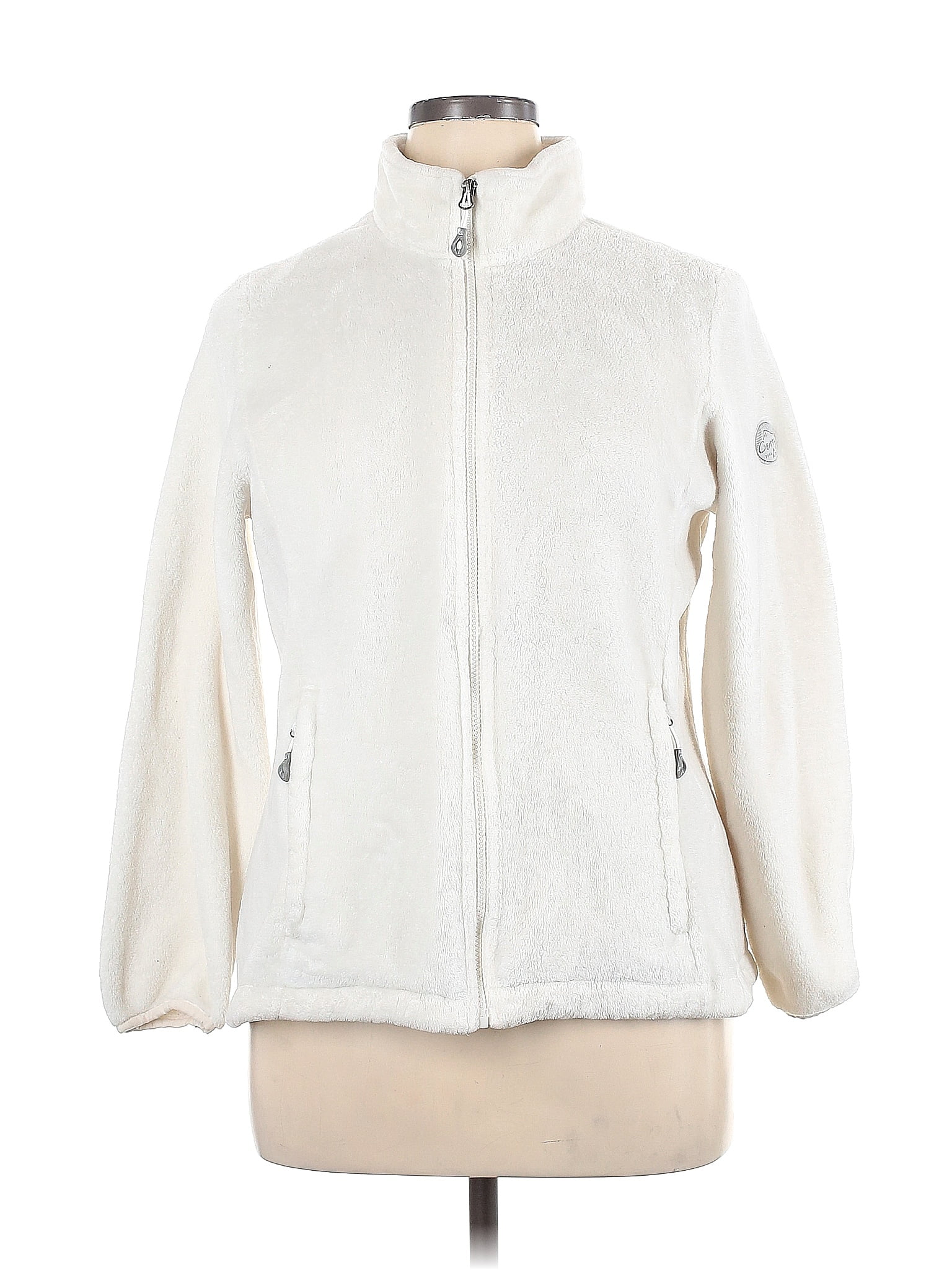 Gerry 100% Polyester White Fleece Size XL - 68% off | ThredUp