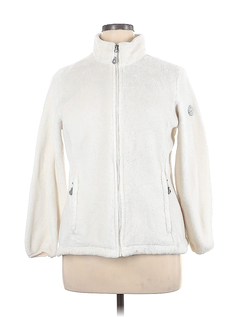 Gerry 100% Polyester White Fleece Size XL - 68% off | ThredUp