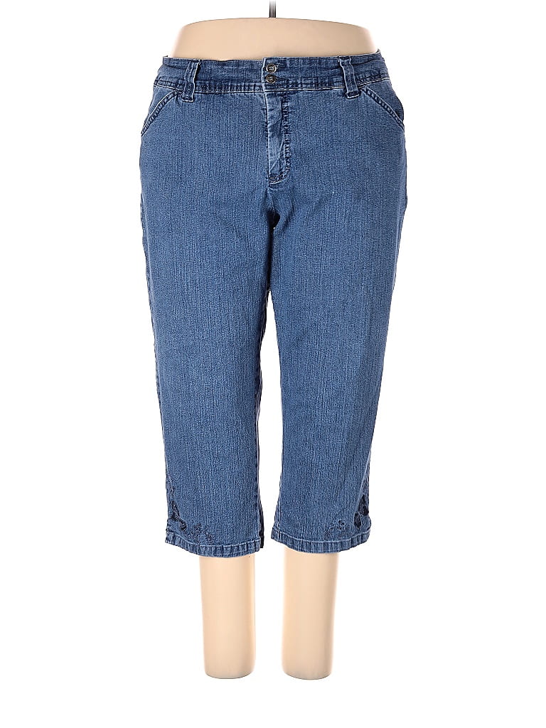 JMS Collection Blue Jeans Size 24 (Plus) - 40% off | ThredUp