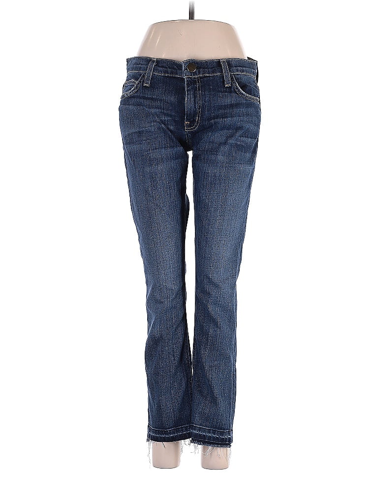 Current/Elliott Chevron-herringbone Hearts Stars Blue Jeans Size 27 ...